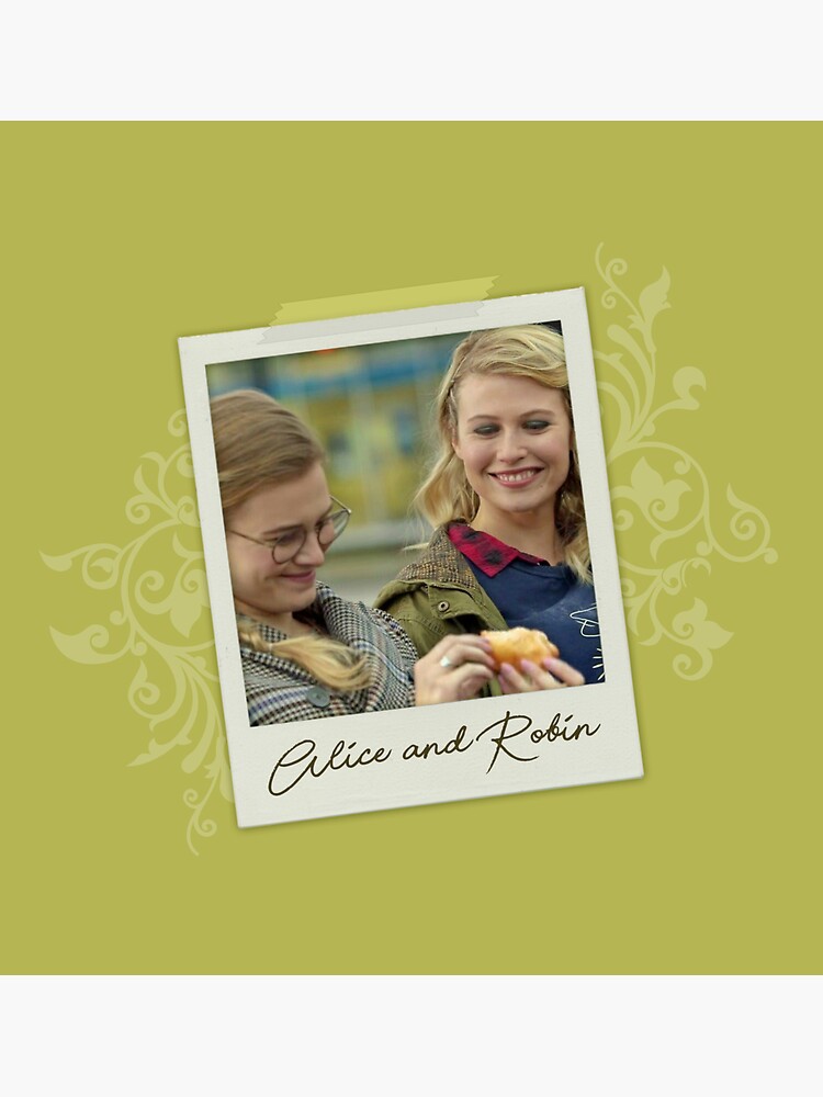 "Alice & Robin (Once upon a time)" Sticker by RainbowCraft | Redbubble