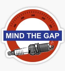 Mind the Gap Stickers | Redbubble