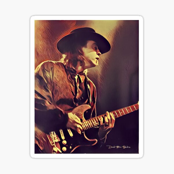 "SRV - Graphic 2" Sticker by davidbstudios | Redbubble