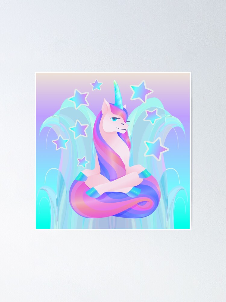 "NEON UNICORN" Poster by MARXXXA | Redbubble