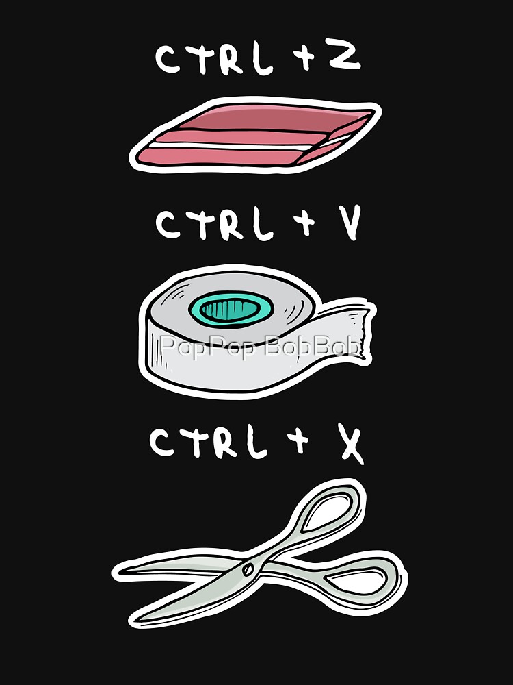 "Funny Ctrl Z Ctrl V Ctrl C - Great Computer Nerd - Accountant ...