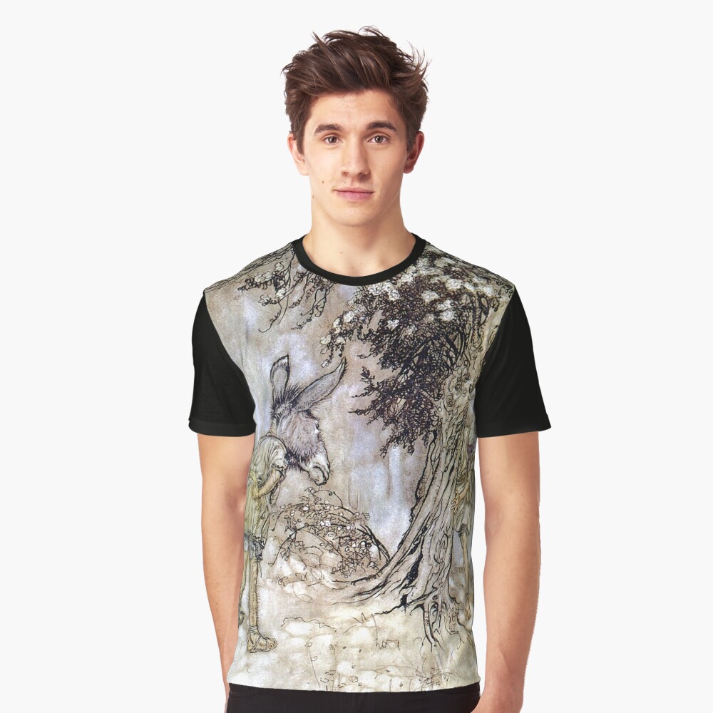 "Snout and Bottom - Midsummer Night's Dream - Arthur Rackham" Art Print ...