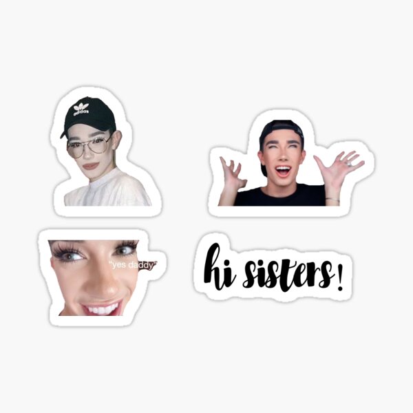 James Charles Stickers | Redbubble