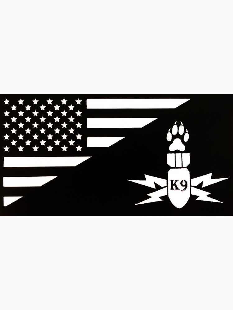 "K9 Explosive Detection" Sticker for Sale by Workingdogs | Redbubble