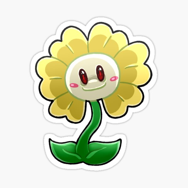 "Flowey Sticker" by AgentKulu | Redbubble