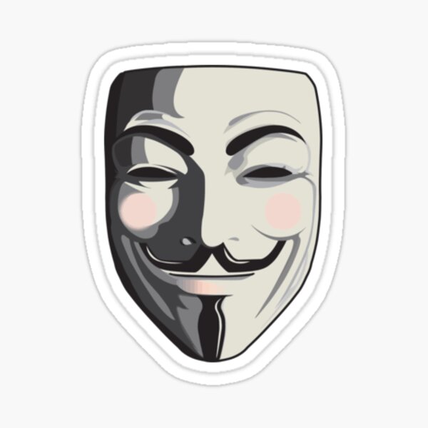 "Fsociety" Sticker by kiknag | Redbubble