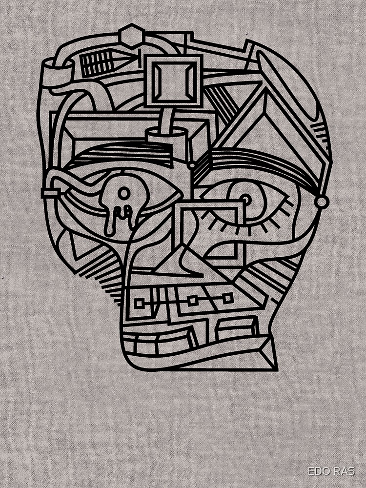 "Cubehead" Lightweight Hoodie for Sale by ROANVERWERFT | Redbubble
