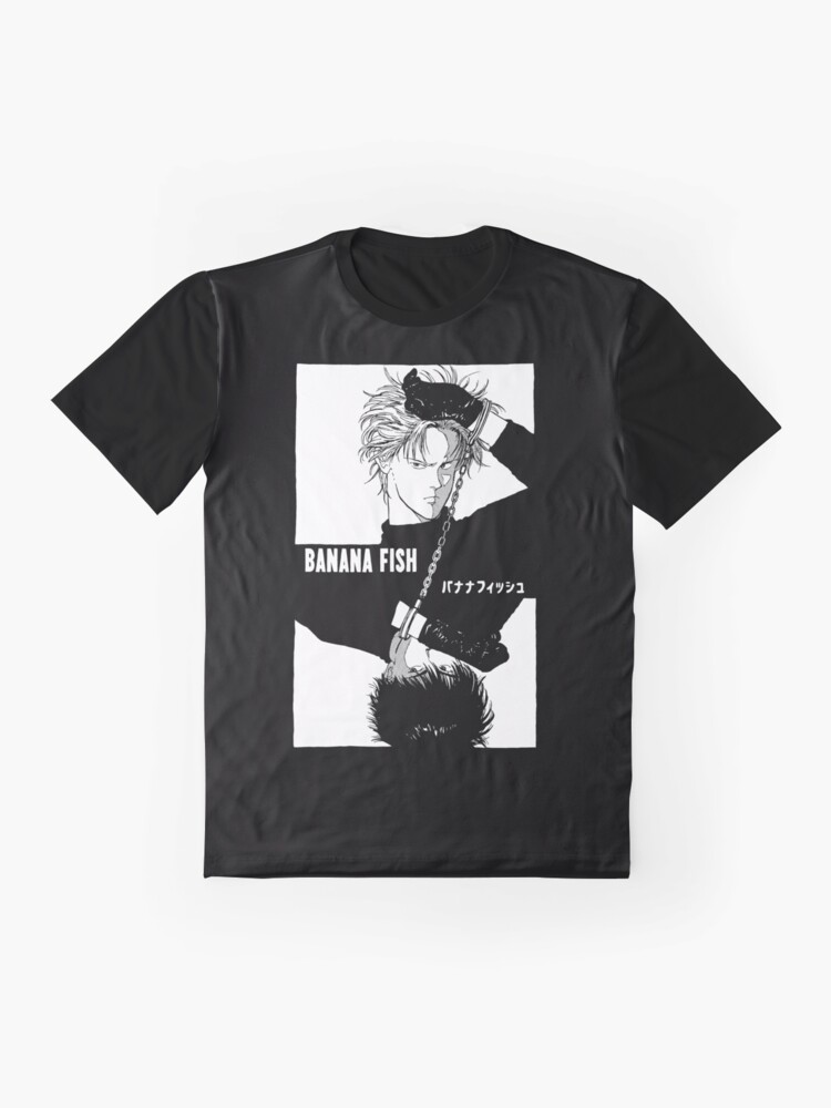 "BANANA FISH - Chains B/W" T-shirt for Sale by sadisticlecter ...