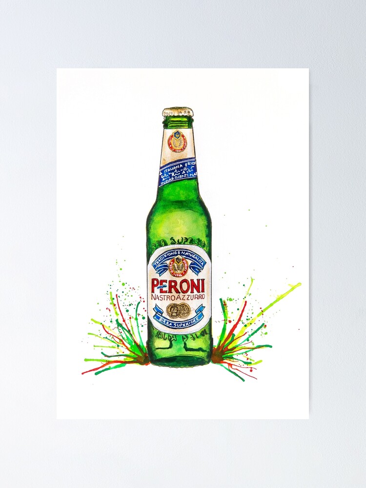 "Peroni to go" Poster for Sale by CroftLake | Redbubble