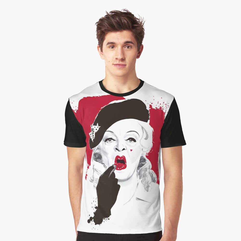 "Baby Jane lipstick" Essential T-Shirt for Sale by AleMogolloArt ...