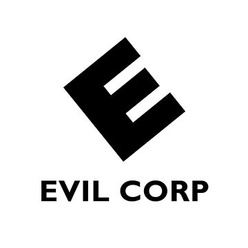 "E Corp Evil Corp Mr. Robot" Sticker for Sale by pixel375 | Redbubble