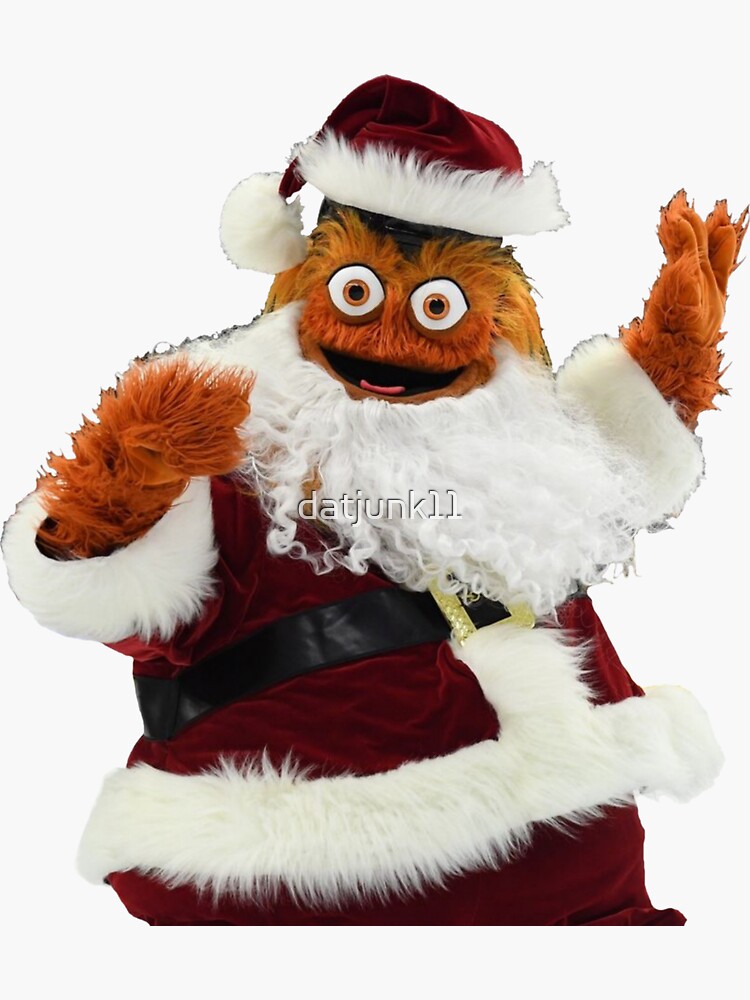 "Santa Gritty" Sticker for Sale by datjunk11 | Redbubble