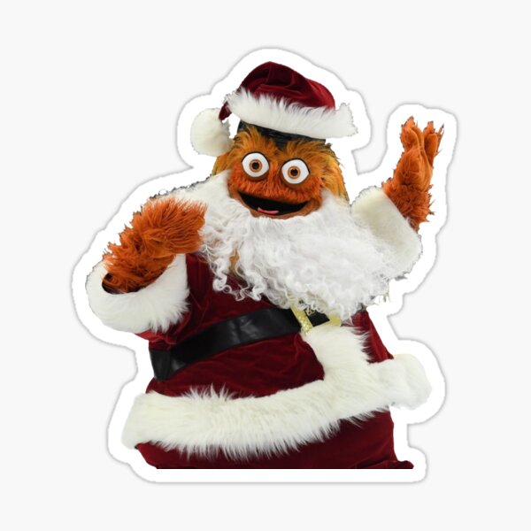 "Santa Gritty" Sticker for Sale by datjunk11 | Redbubble