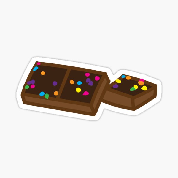 Brownies Stickers | Redbubble