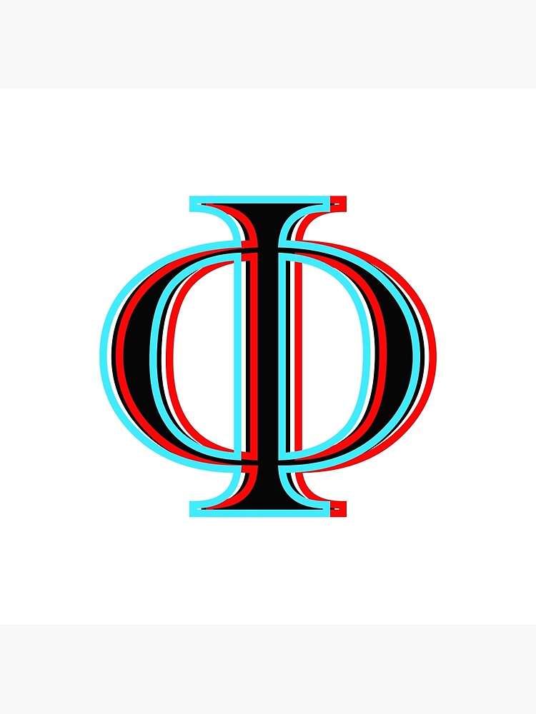 "Phi (3D)" Art Print by eloraat | Redbubble