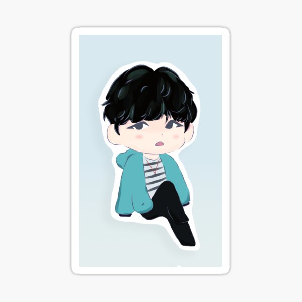 "BTS Suga" Sticker by wildbunny | Redbubble
