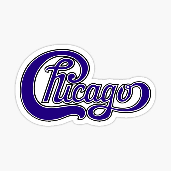 Chicago Band Stickers | Redbubble