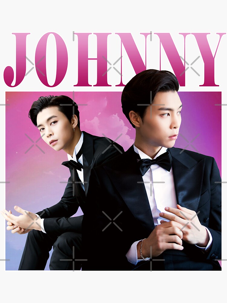 "Johnny NCT" Sticker by BENWYATTS | Redbubble