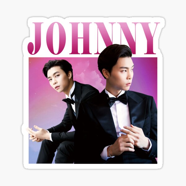 "Johnny NCT" Sticker by BENWYATTS | Redbubble