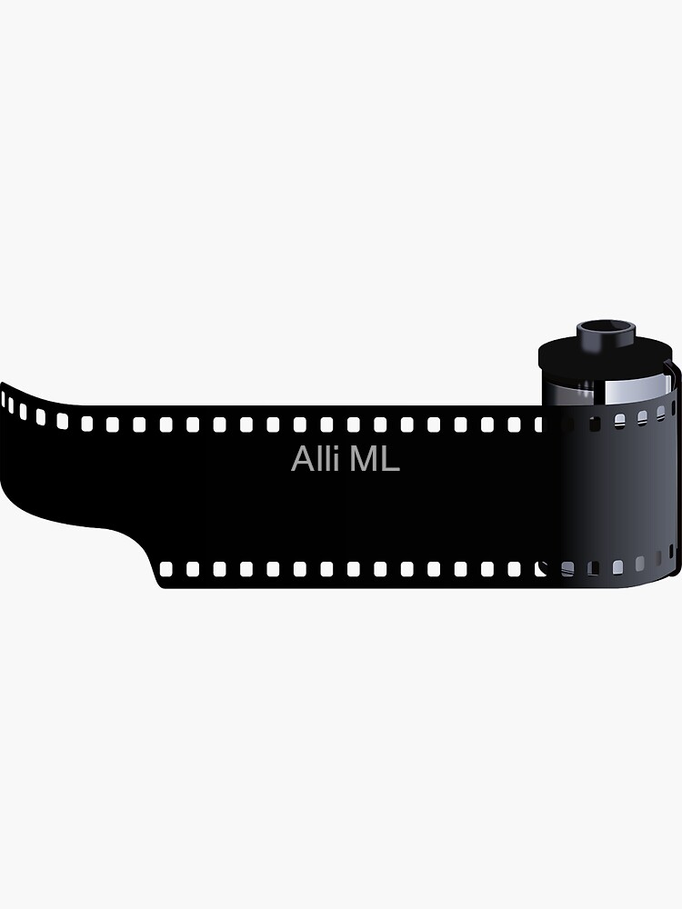 "Film Role Sticker Viedeographer " Sticker by allilapps | Redbubble