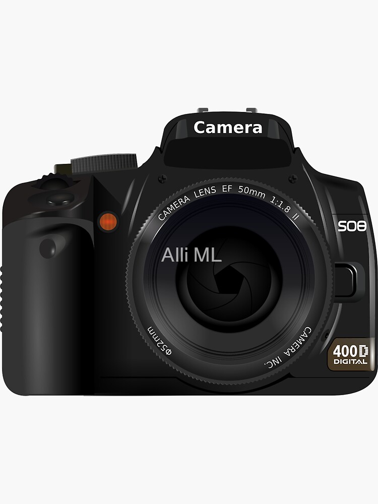 "Canon Camera Photographer Sticker " Sticker for Sale by allilapps ...