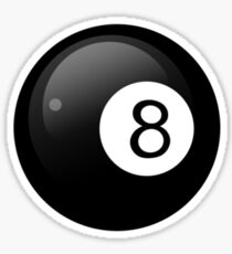8 Ball: Stickers | Redbubble