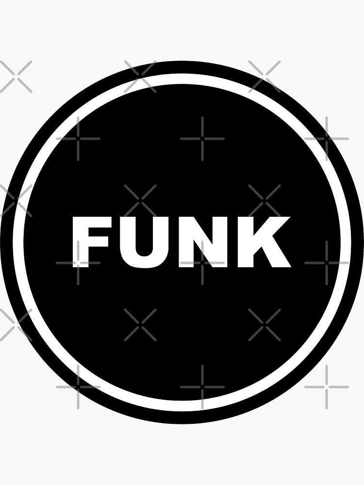 "Subtle Circle - Music Genre - FUNK" Sticker for Sale by ...