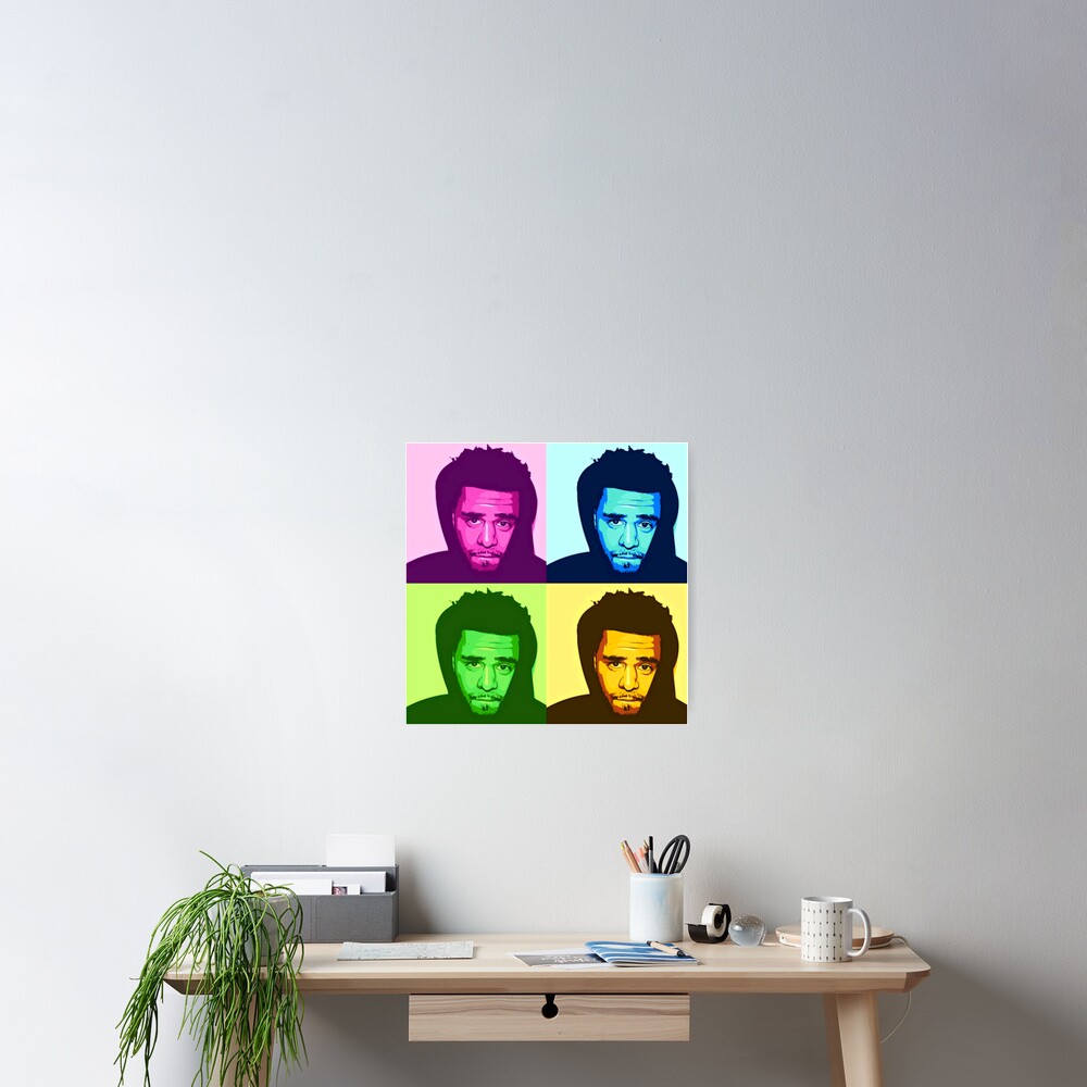 "J.Cole [Artwork Rapper] - POP-ART" Poster von ARTY-creation | Redbubble