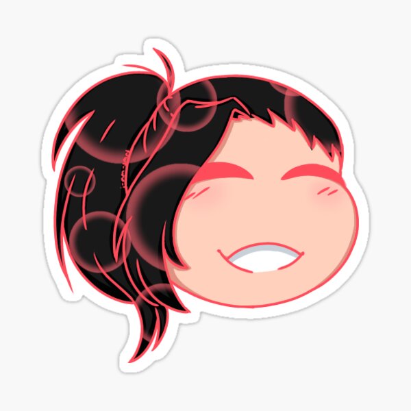 "Momo" Sticker by Isa-B | Redbubble