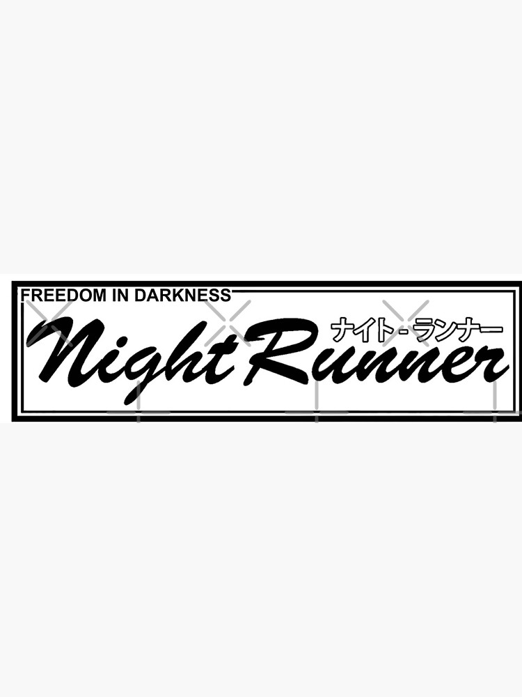 "Night Runner JDM Racing Drifting Tuner OG V" Art Print for Sale by ...
