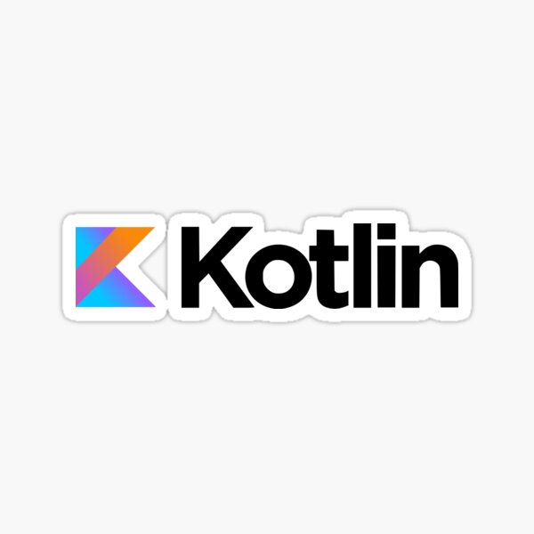 "Kotlin logo - programming language" Sticker by hipstuff | Redbubble