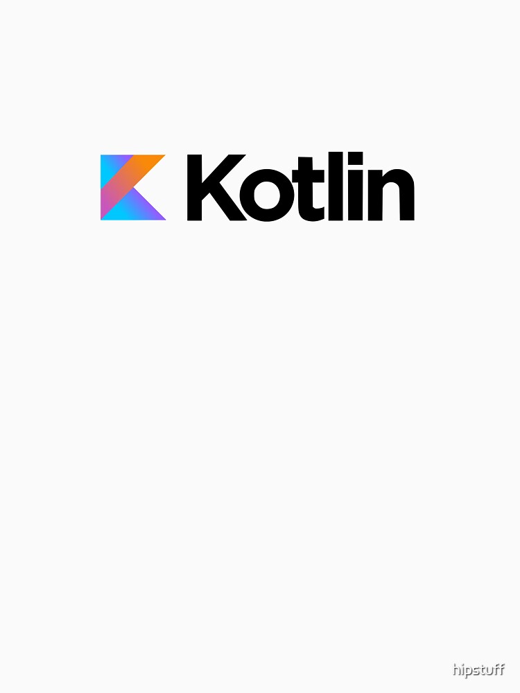 "Kotlin logo - programming language" T-shirt for Sale by hipstuff ...