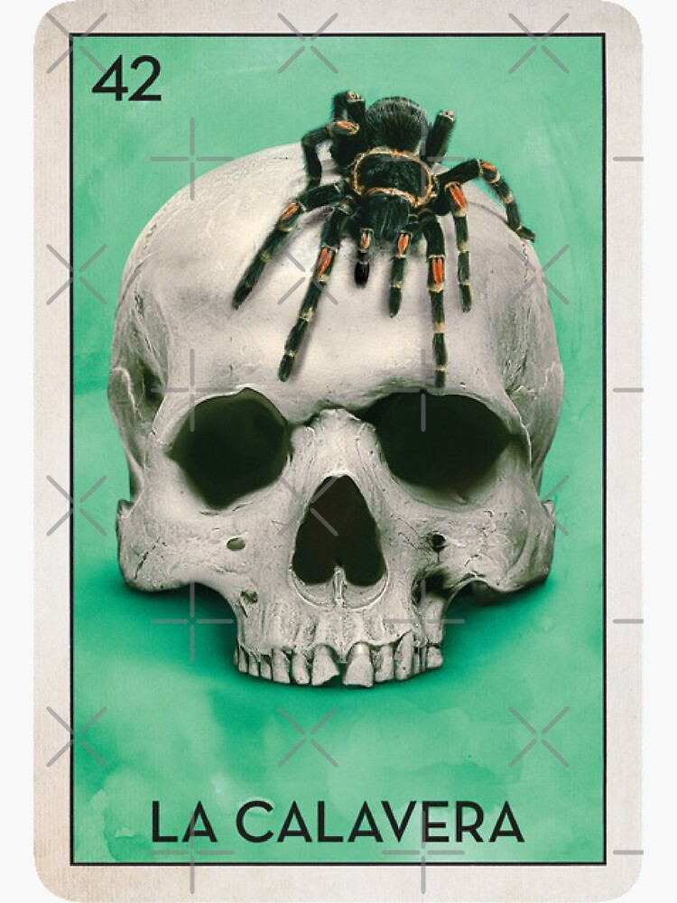 "Narcos Mexico La Calavera" Sticker by DustyDinerMerch | Redbubble