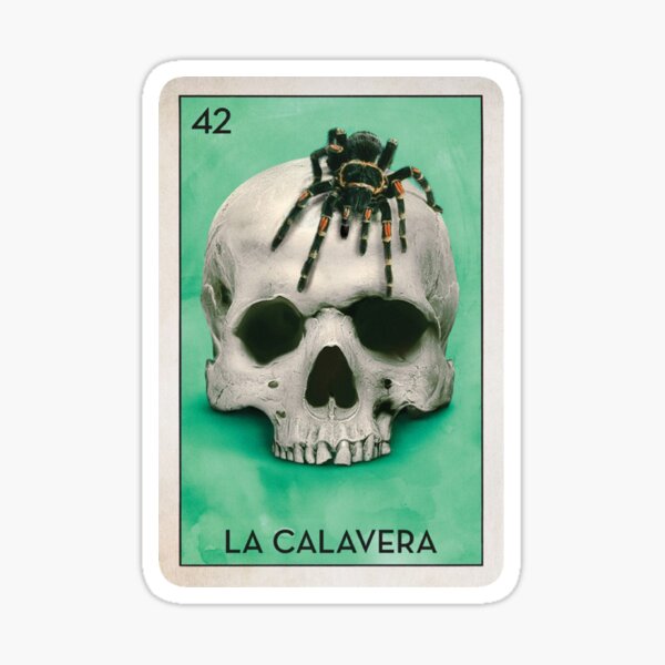 "Narcos Mexico La Calavera" Sticker by DustyDinerMerch | Redbubble