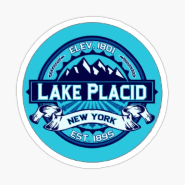 "Lake Placid NY" Sticker for Sale by cassidyeverritt | Redbubble
