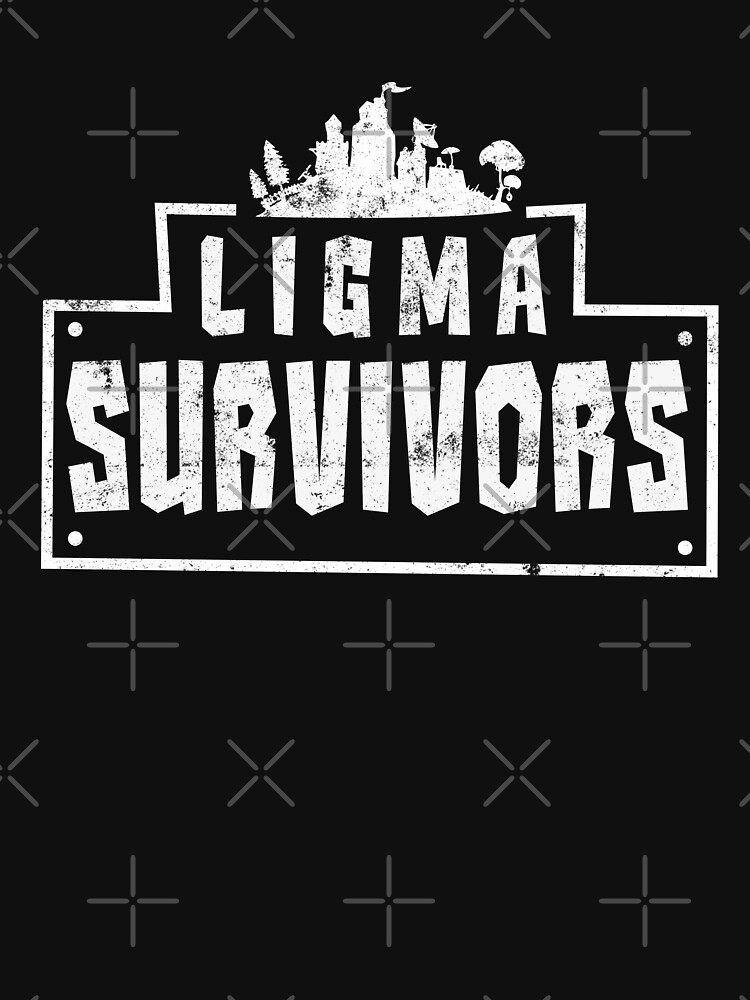 "Ligma Survivors Awareness Stop the Stigma Disease" T-shirt by ...