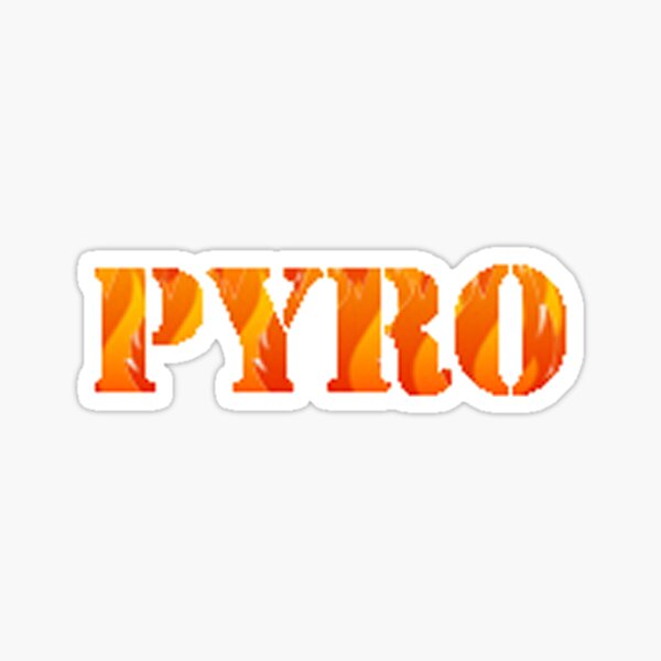 Pyromaniac Stickers | Redbubble