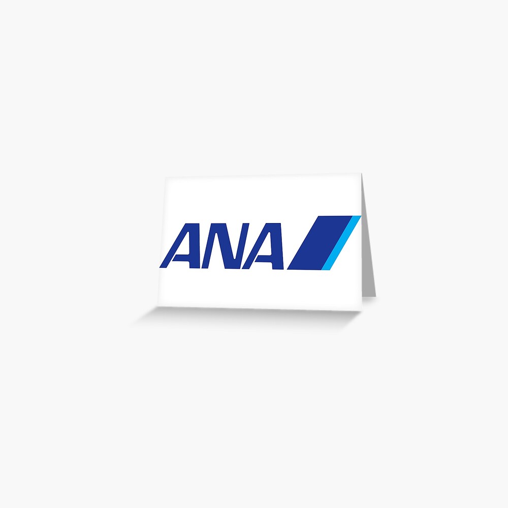" ANA airline logo" Greeting Card by GuyBergman | Redbubble