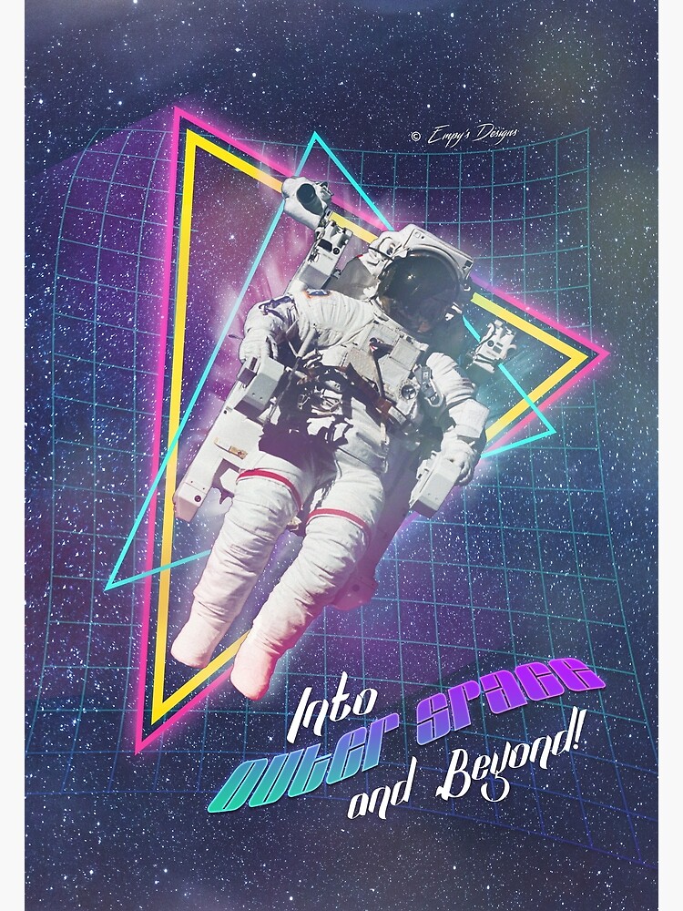 "Into Outer Space And Beyond" Canvas Print by EmpysDesigns | Redbubble