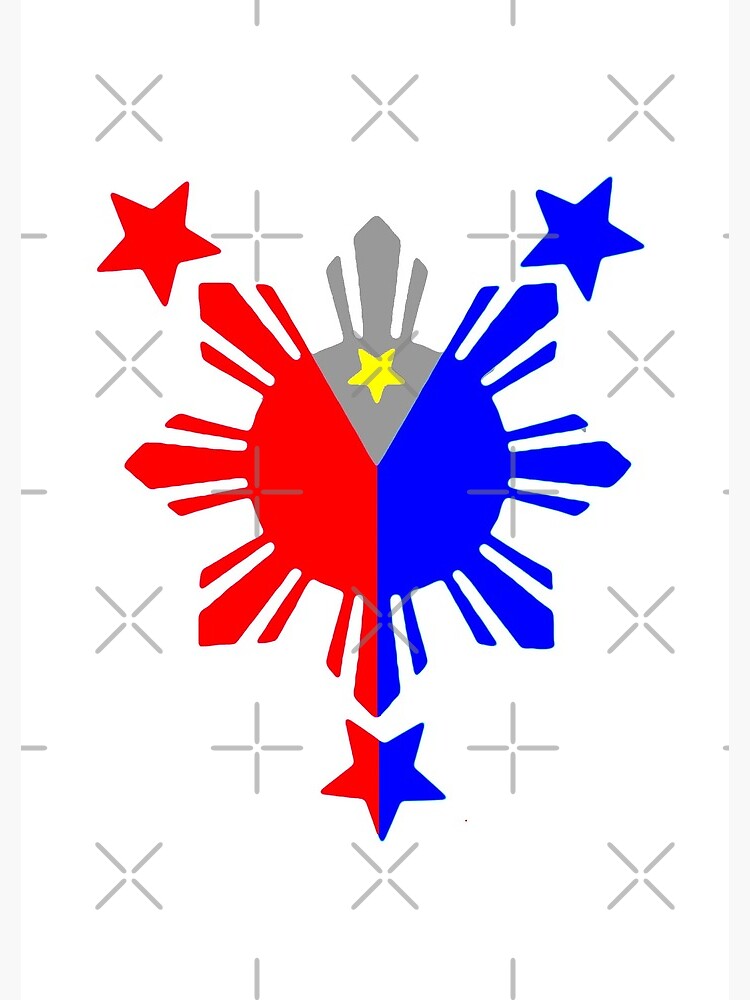 "Filipino Philippines Sun & Star Flag Full Color" Spiral Notebook by ...