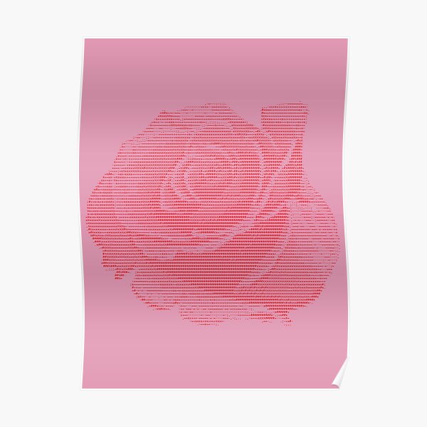 "ASCII Rose" Poster for Sale by ConnerDavis | Redbubble