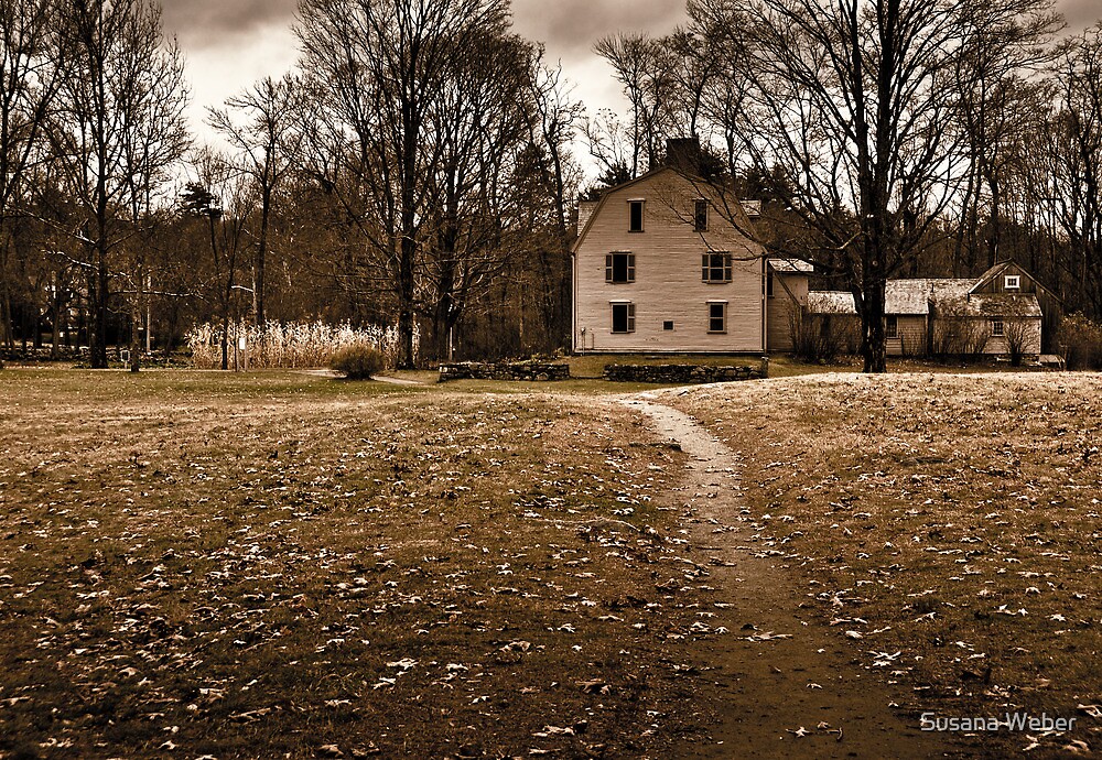 "The Old Manse - Concord, Massachusetts" by Susana Weber | Redbubble