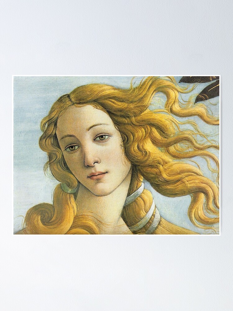 "Vintage Sandro Botticelli The Birth of Venus 1485" Poster for Sale by ...