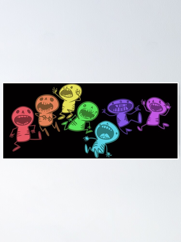 "Zombie Spectrum" Poster by DellDracula | Redbubble
