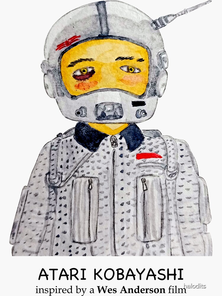 "Atari Kobayashi" Sticker for Sale by halodits | Redbubble