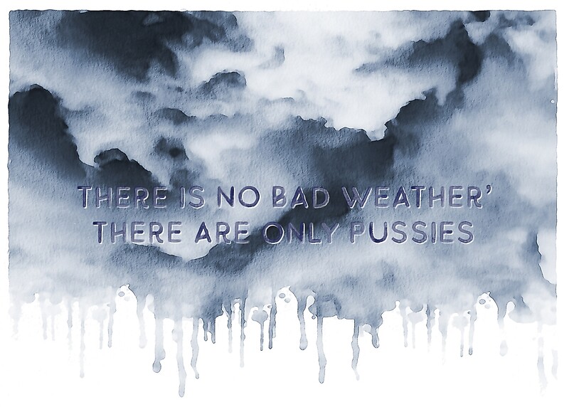 "Bad Weather" by Hell-Prints | Redbubble