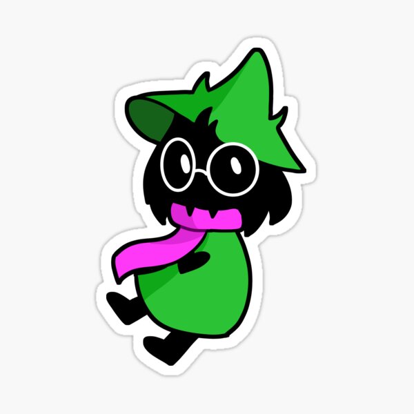 Deltarune Ralsei Stickers | Redbubble