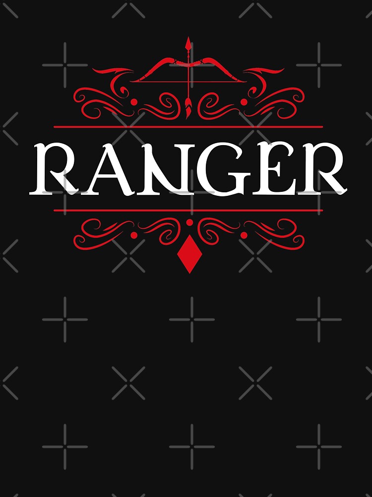 "Ranger Game Night Uniform Tabletop RPG Character Classes Series" T ...