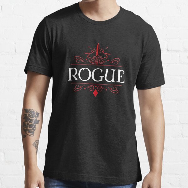 "Rogue Game Night Uniform Tabletop RPG Character Classes Series" T ...