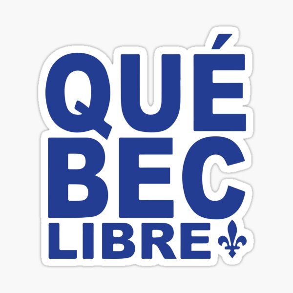 Sticker « Québec Libre », par luggagestickers | Redbubble